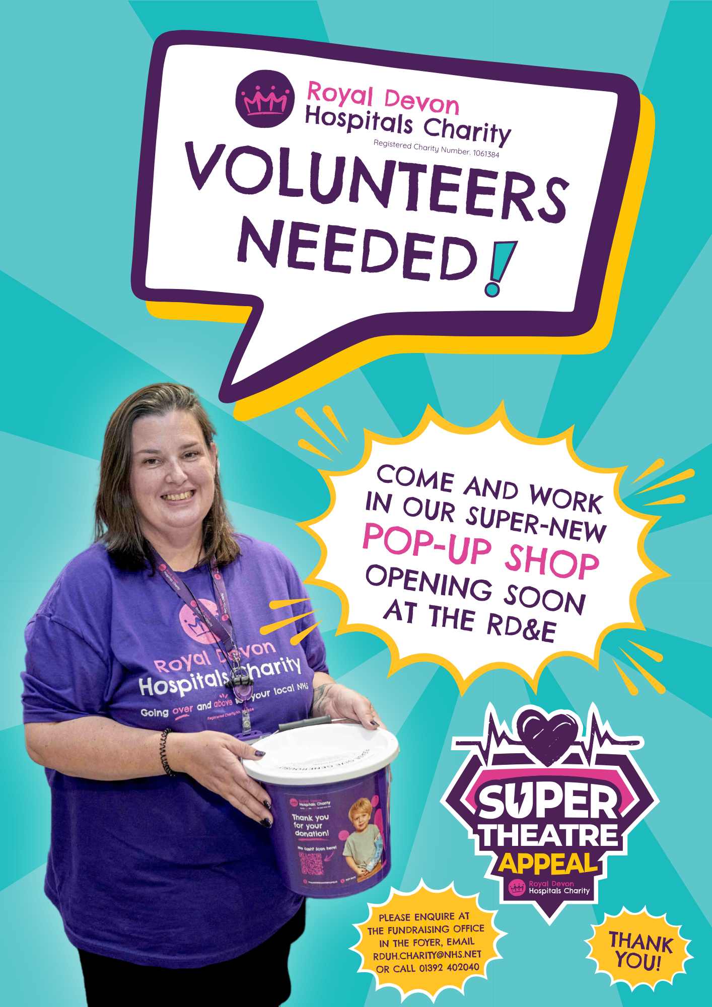 Volunteering - Royal Devon Hospitals Charity