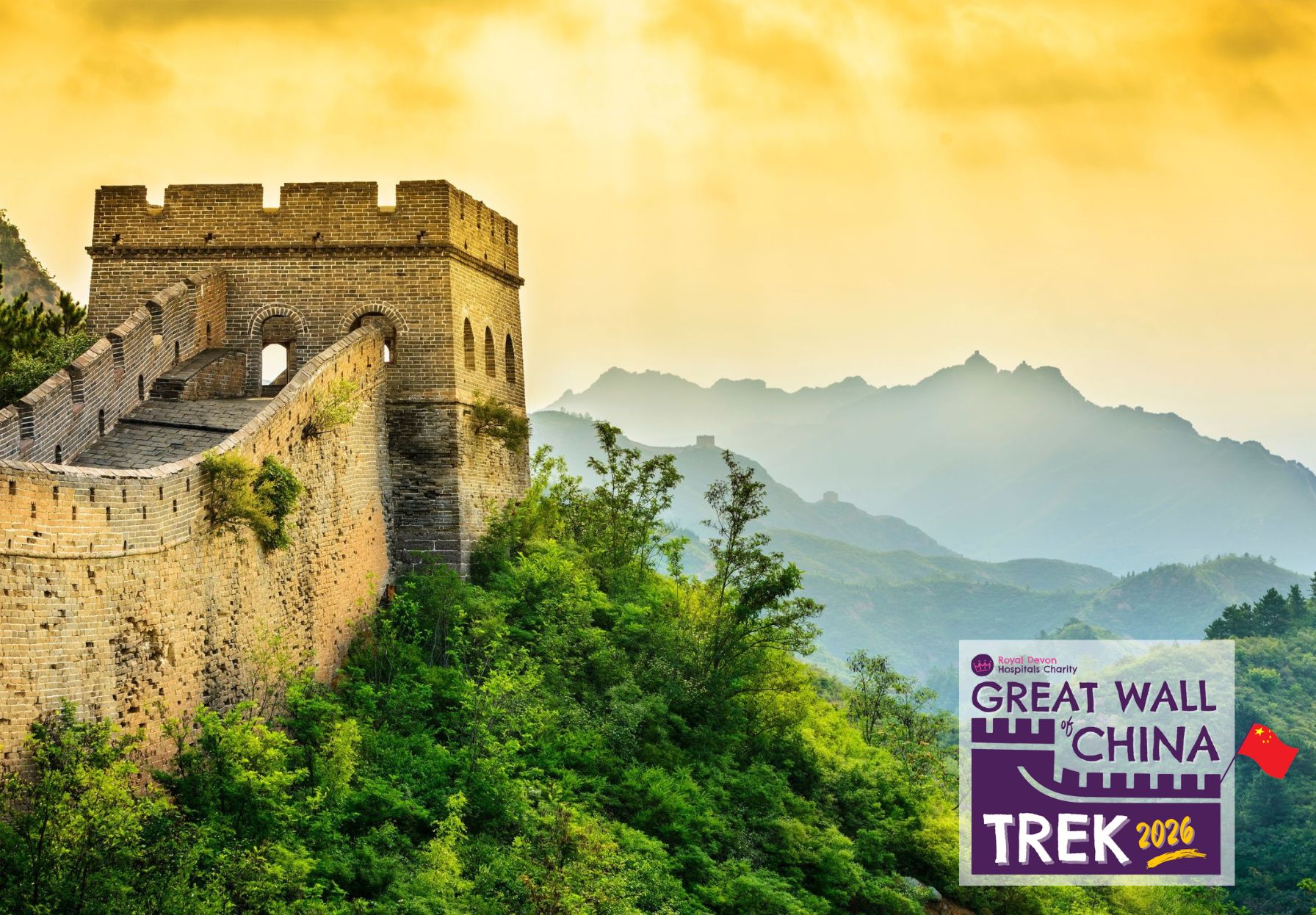 Great Wall of China Trek 2026 - Royal Devon Hospitals Charity