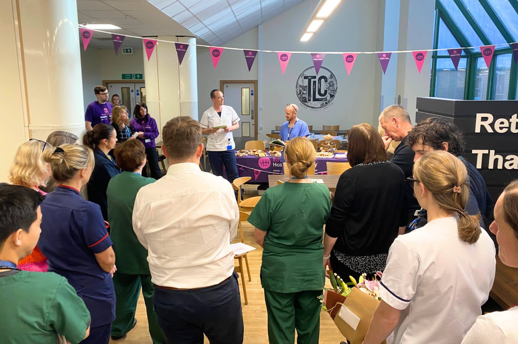 NHS staff create charity cook book to help fund hospital garden project ...