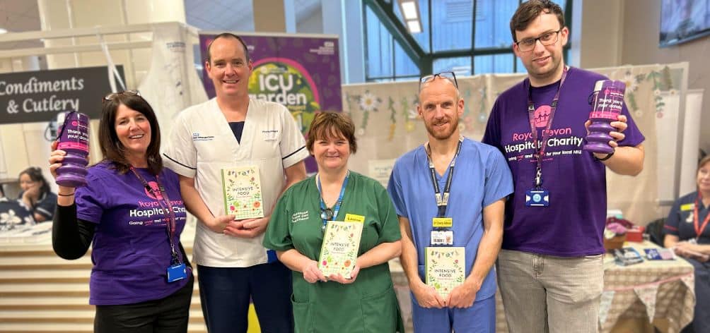 NHS staff create charity cook book to help fund hospital garden project ...